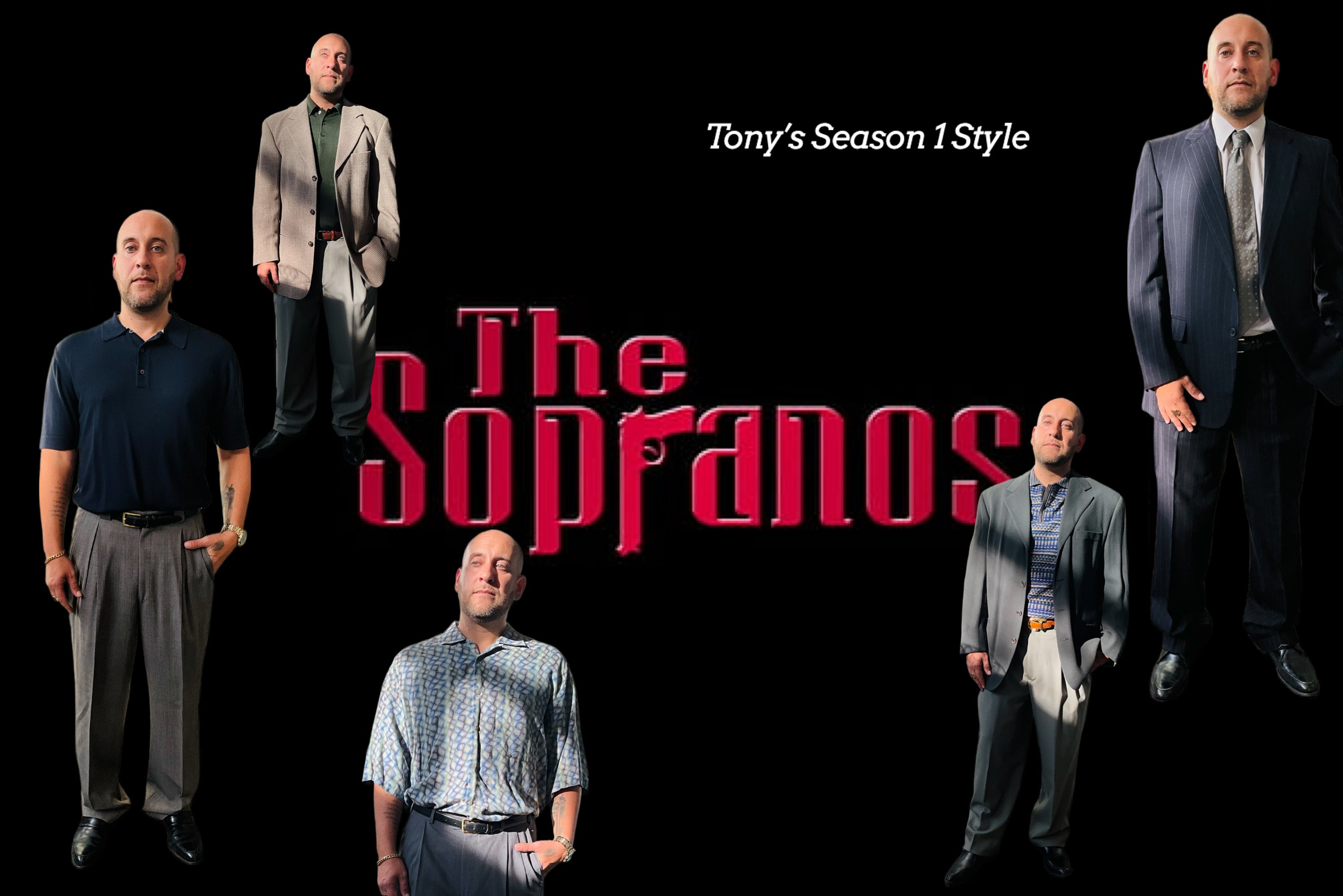 Tony Soprano Season 1 Style – Ian Drummond Vintage